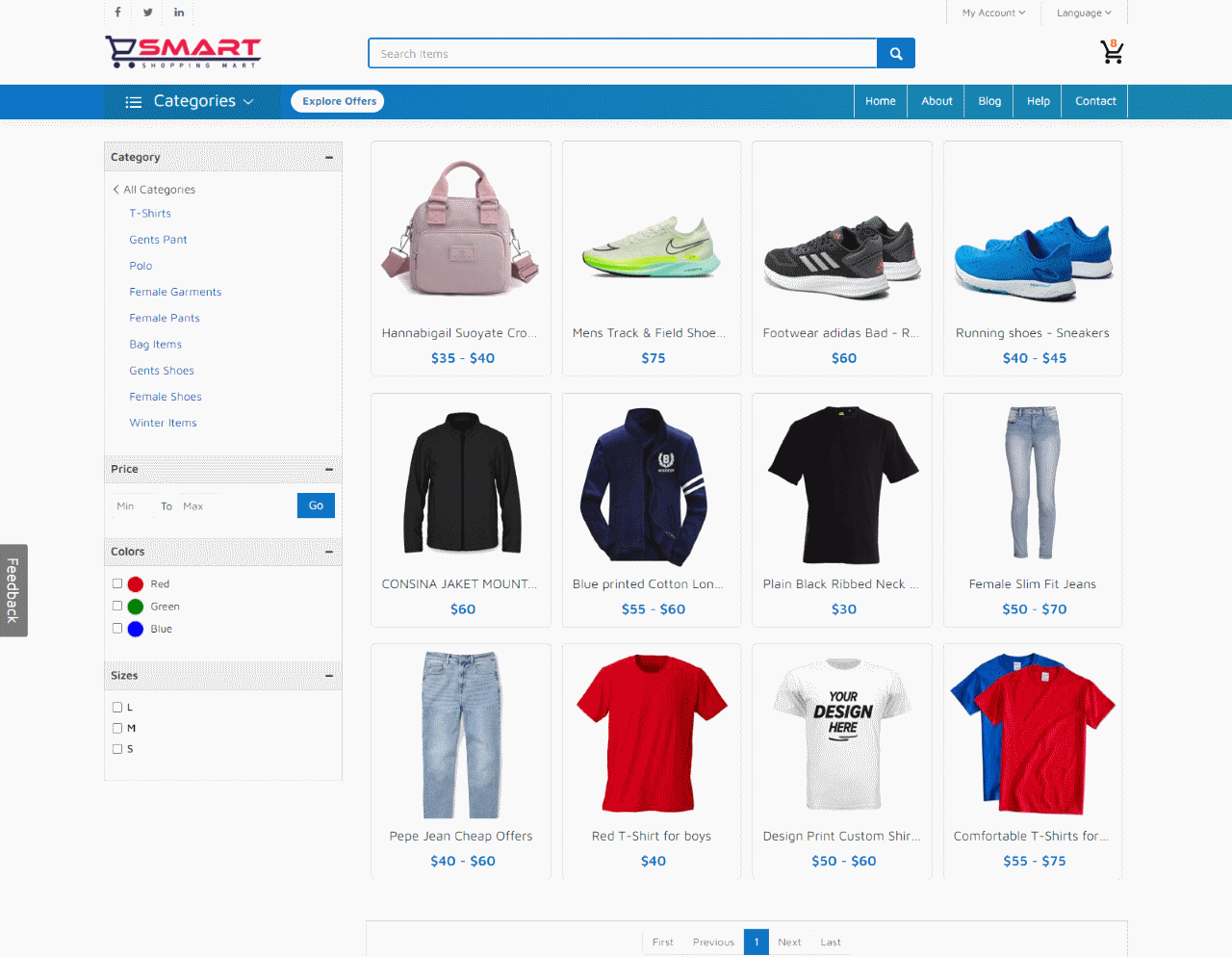 Cloths eCommerce .NET Solution by CleanCoders | CodeCanyon